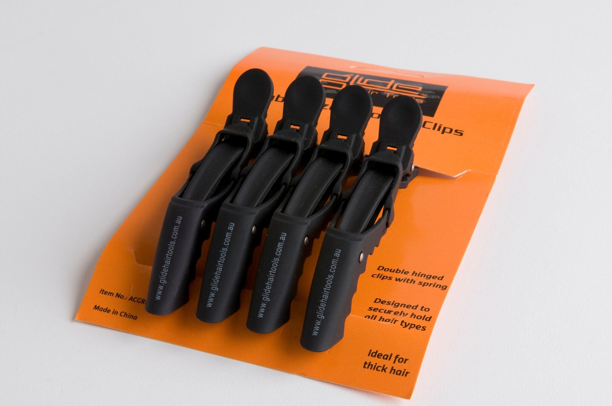 Glide Rubberised Gorilla Clips – Salon Depot
