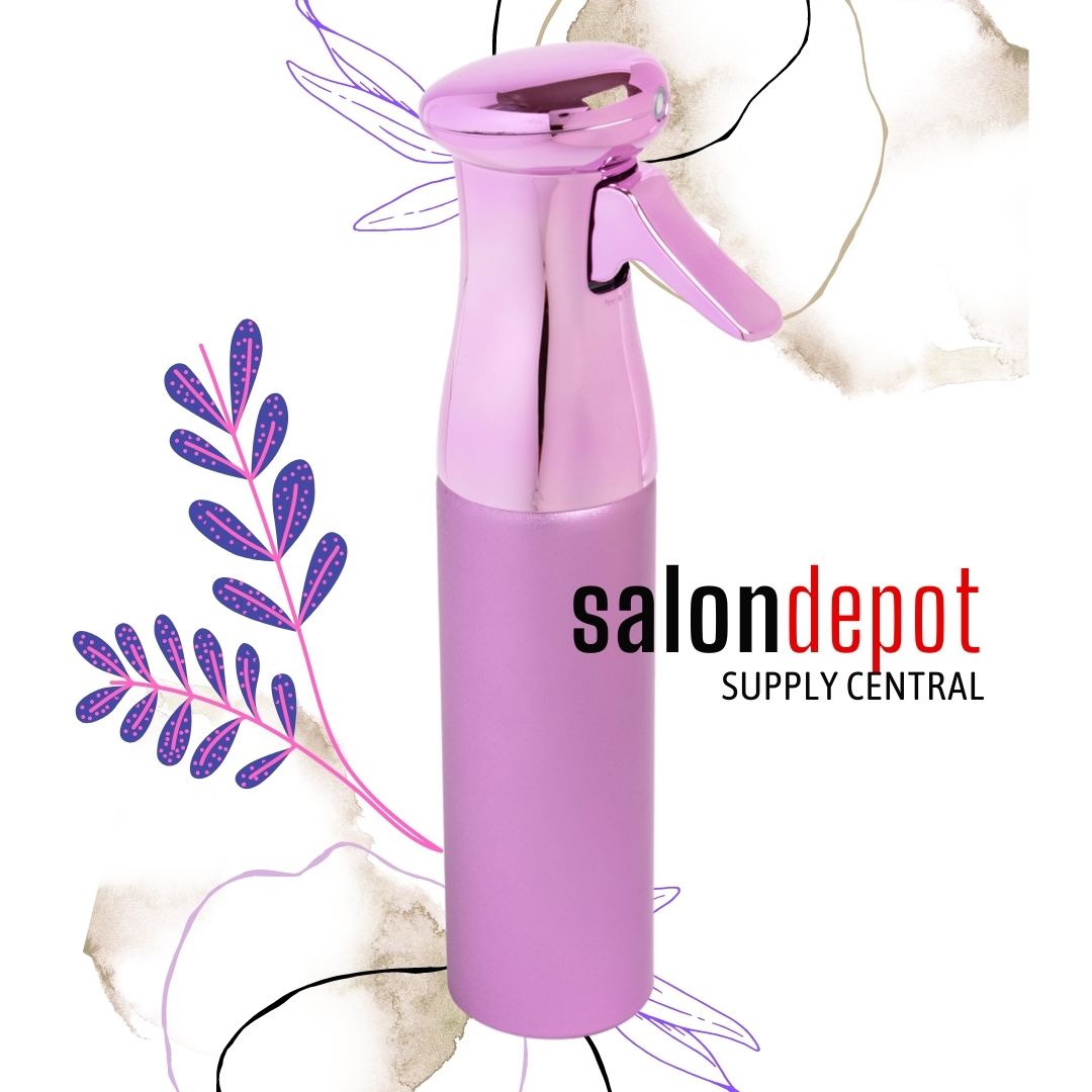 Glide Metallic Lilac Misty Spray Bottle – Salon Depot