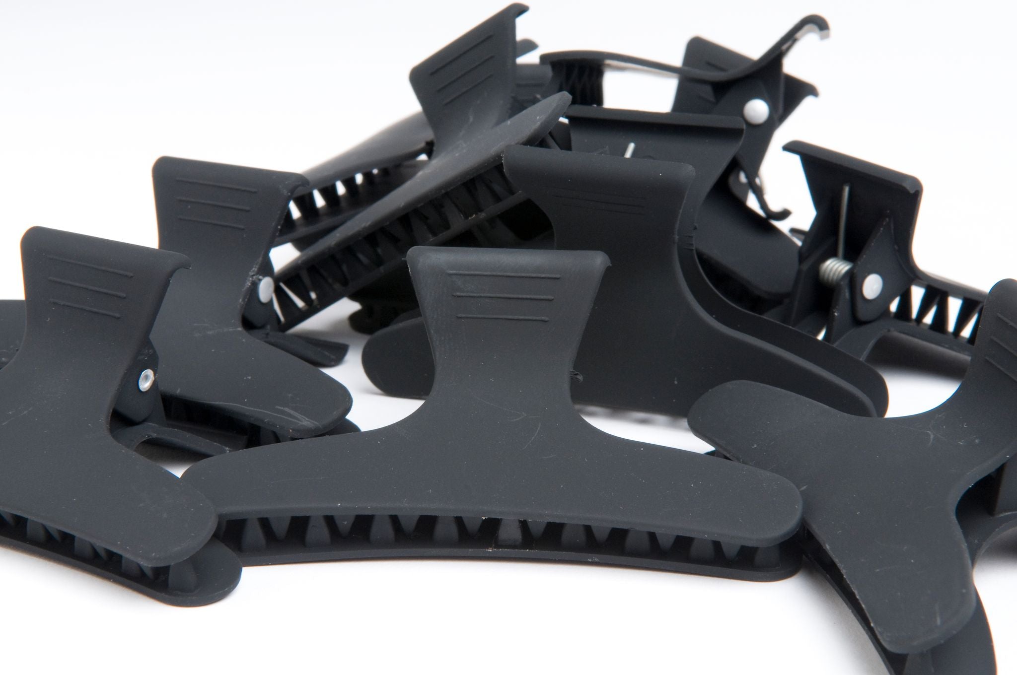 Glide Rubberised Butterfly Clips – Salon Depot