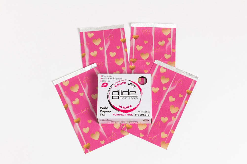 Glide Pink Wide Pop-up Foil 15x28c 210 Sheets – Salon Depot